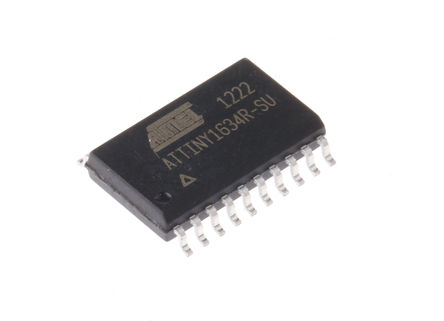 ATTINY1634R-SU | Microchip ATtiny 系列 8 bit AVR MCU ATTINY1634R-SU, 12MHz, 16 kB，256 B ROM 闪存, 1 ...