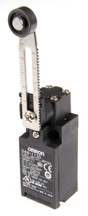 D4N-112G | Omron D4N 系列 安全开关 D4N-112G, 带转子杠杆执行器, 常开/常闭 | Omron|621-1521