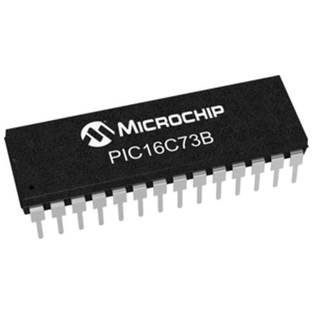 PIC16C73B-04/SP | Microchip PIC 系列 8 bit PIC MCU PIC16C73B-04/SP, 4MHz, 4K x 14 字 ROM EPROM, 192 ...