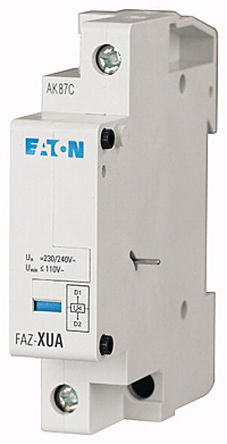 FAZ6-C6/2 | Eaton xEffect FAZ6 系列 2极 6 A MCB 微型断路器 FAZ6-C6/2, 6 kA 断开能力, C型 跳闸特性 | Eaton|769-4719